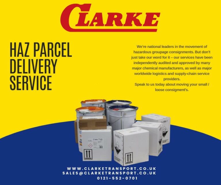 Clarke Transport Parcel Delivery Service Across The UK