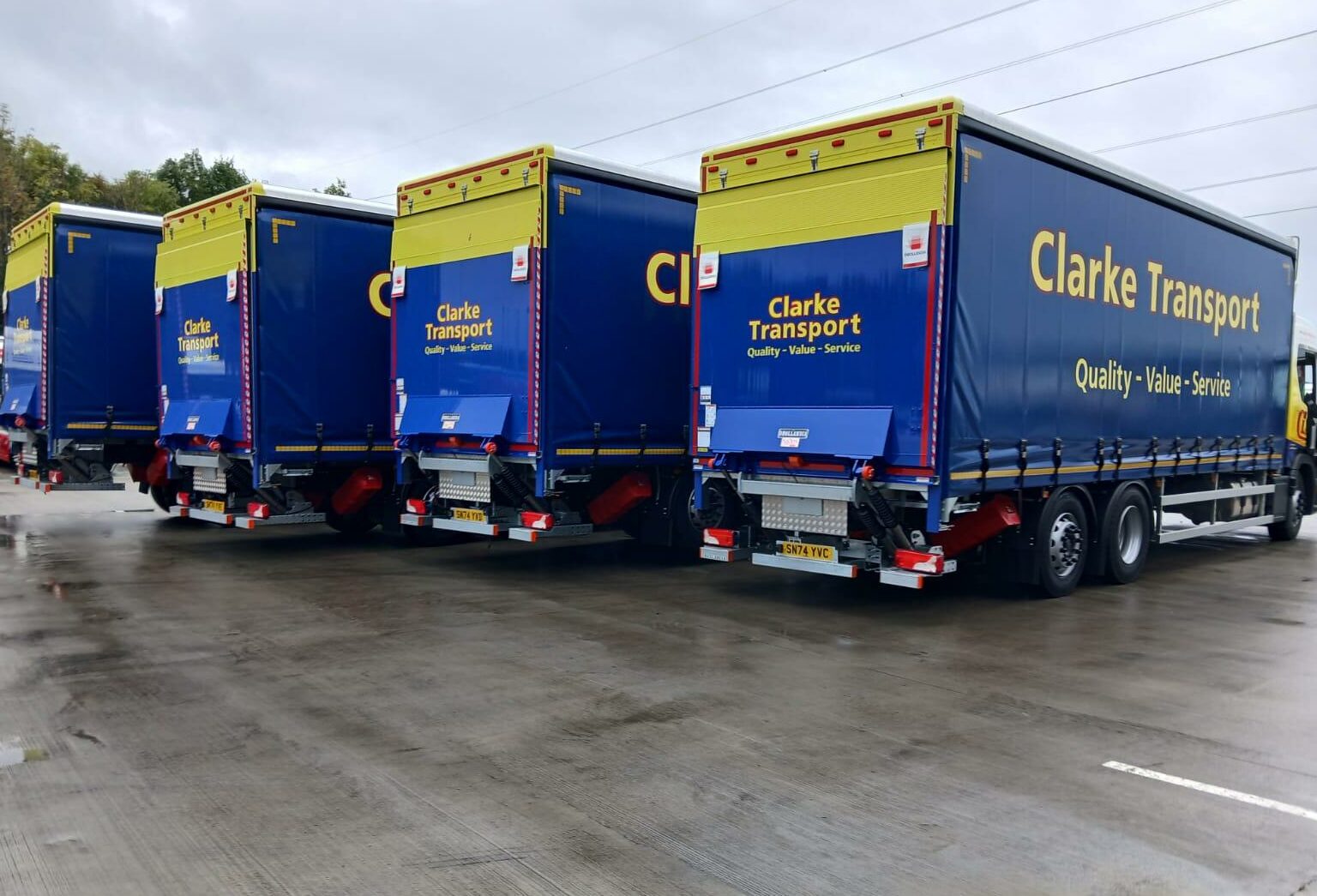 Our Fleet - Clarke Transport