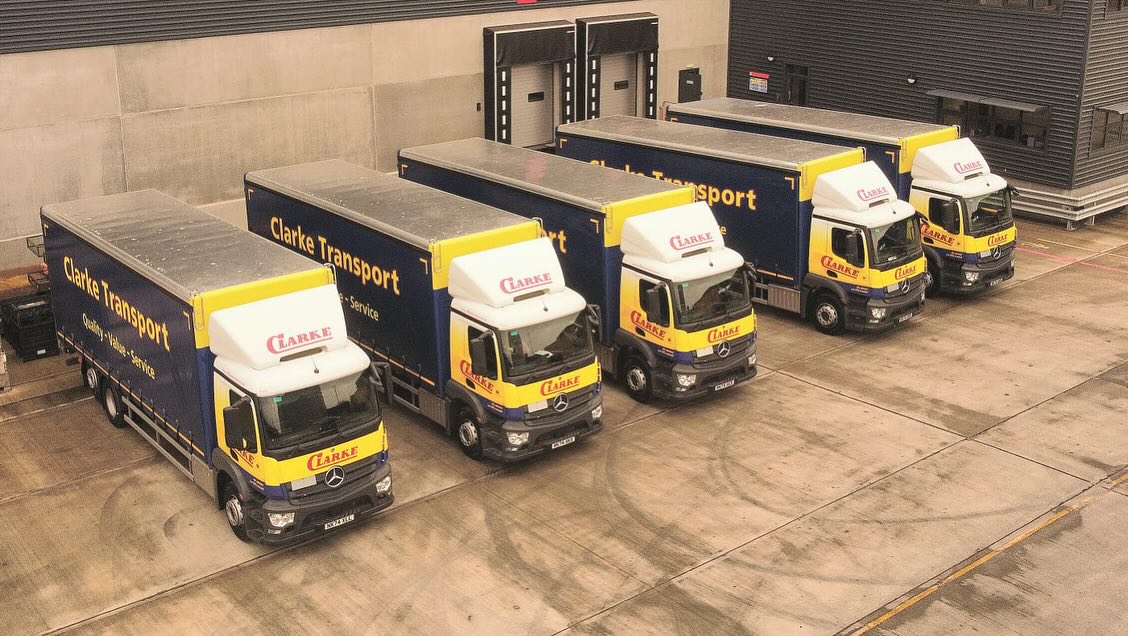 Reliable Logistics With Clarke Transport Own Basildon Depot Depot