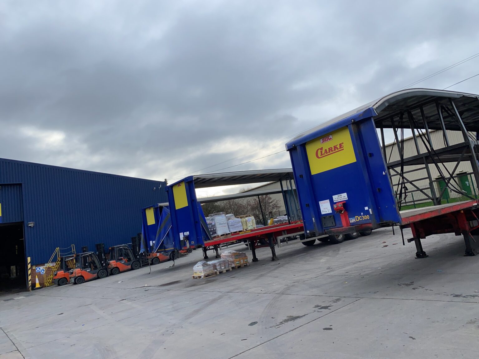 Reliable Logistics With Clarke Transport Leeds Depot Based