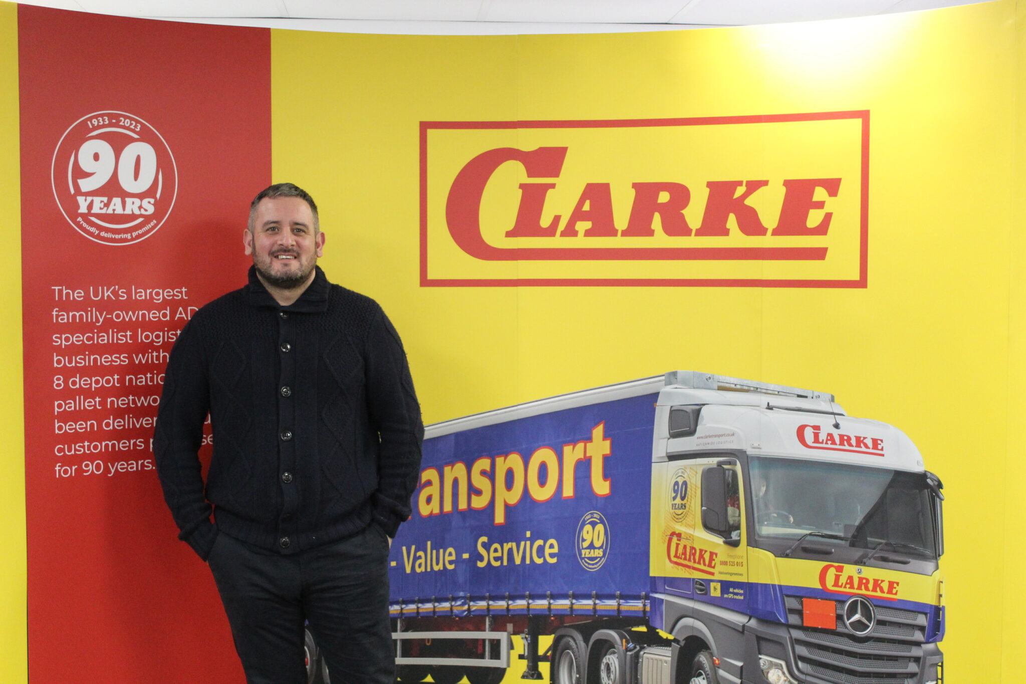 Reliable Logistics With Clarke Transport Own Glasgow Depot